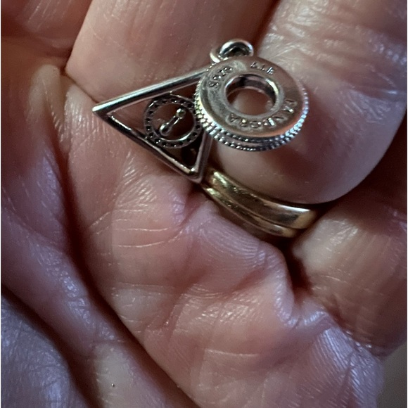 Pandora | Jewelry | Authentic Pandora Three Sided Triangle | Poshmark
